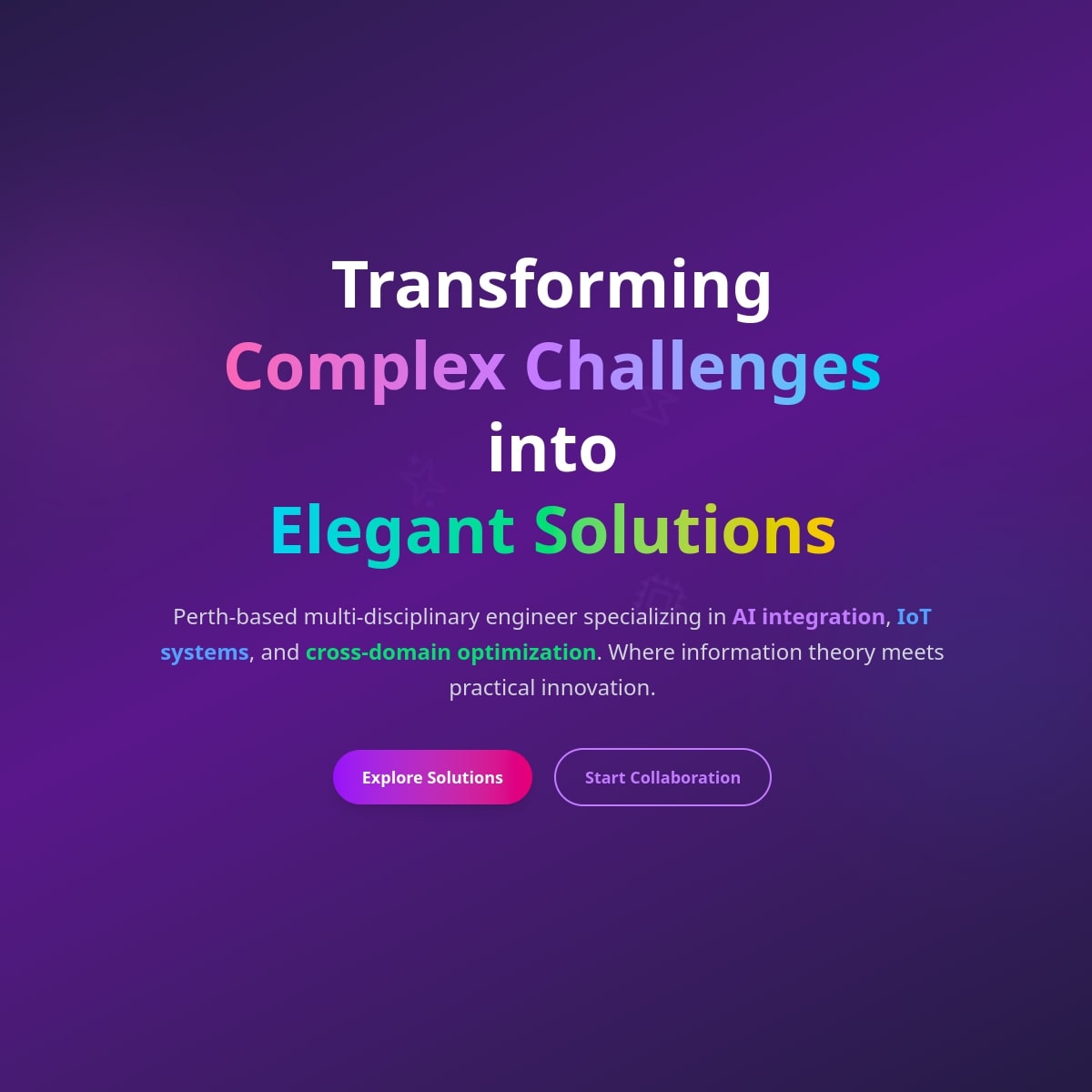 Isabelle's Solutions | AI, IoT & Full-Stack Development | Perth, Australia